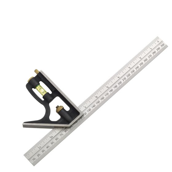 RST 12" (300mm) Heavy Duty Combination Square : Rollins & Sons (London) Ltd