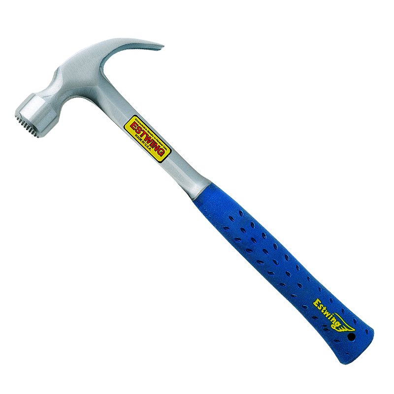 Estwing 22oz Curved Claw Framing Hammer, Smooth Face : Rollins & Sons ...