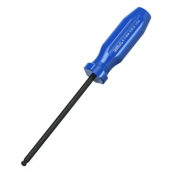 Eklind 8.0mm Metric Ball-Hex Screwdriver : Rollins & Sons (London) Ltd